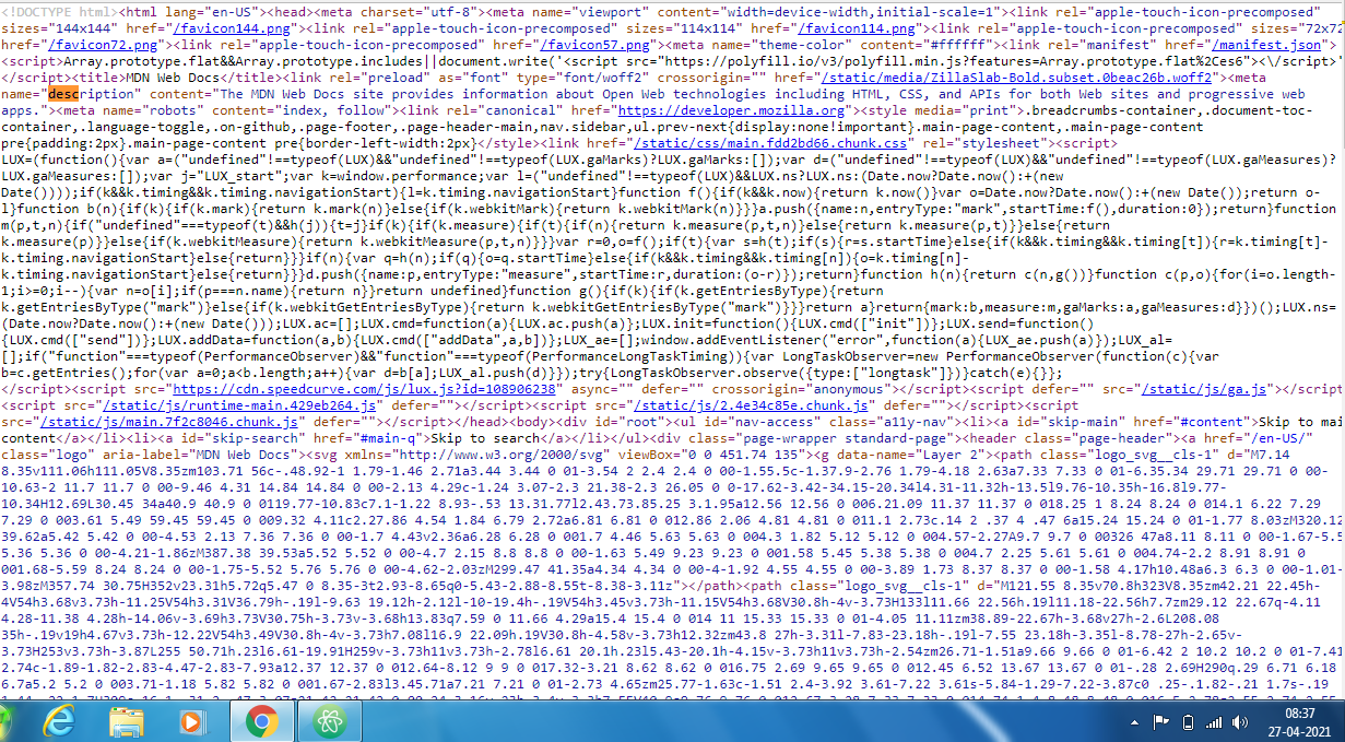 Mdn Description Shows Up As A Web Testing Deep Dive The Mdn Web 1034