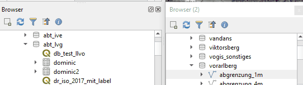 Drag and Drop Postgis-Table in QGIS Browser alters name of Geometry-Column · Issue #48748 · qgis ...