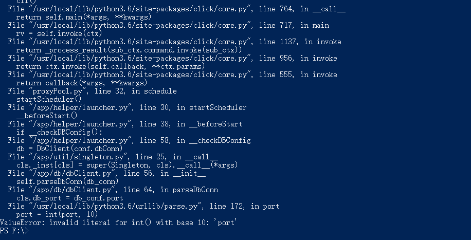 docker 运行 无法启动的问题 · Issue #591 · jhao104/proxy_pool · GitHub