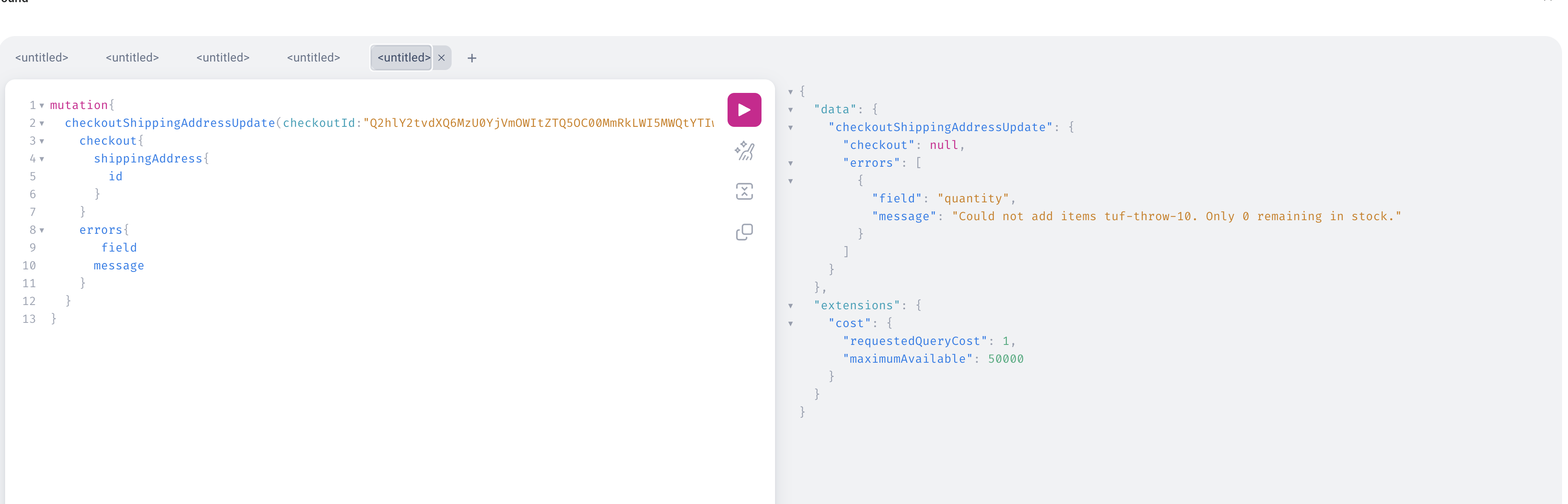 Allow checkout mutations when stock is 0 · Issue #12938 · saleor/saleor · GitHub