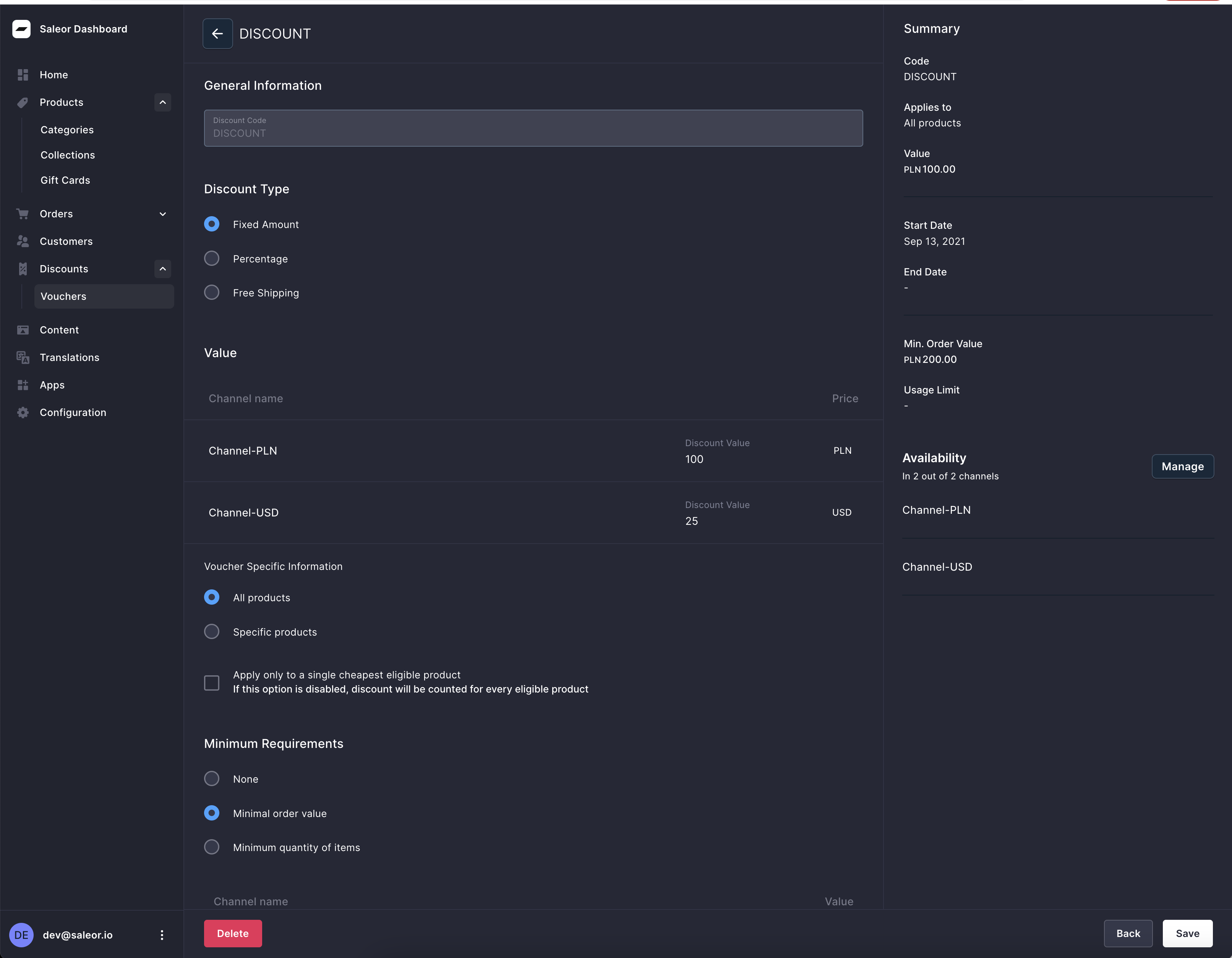 Add `used` info to voucher screen · Issue #3972 · saleor/saleor-dashboard · GitHub