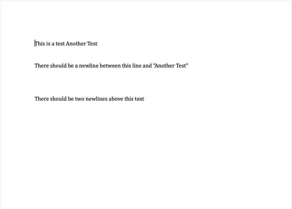 Blank newlines not persevered when converting to docx from readme · Issue #7836 · jgm/pandoc ...