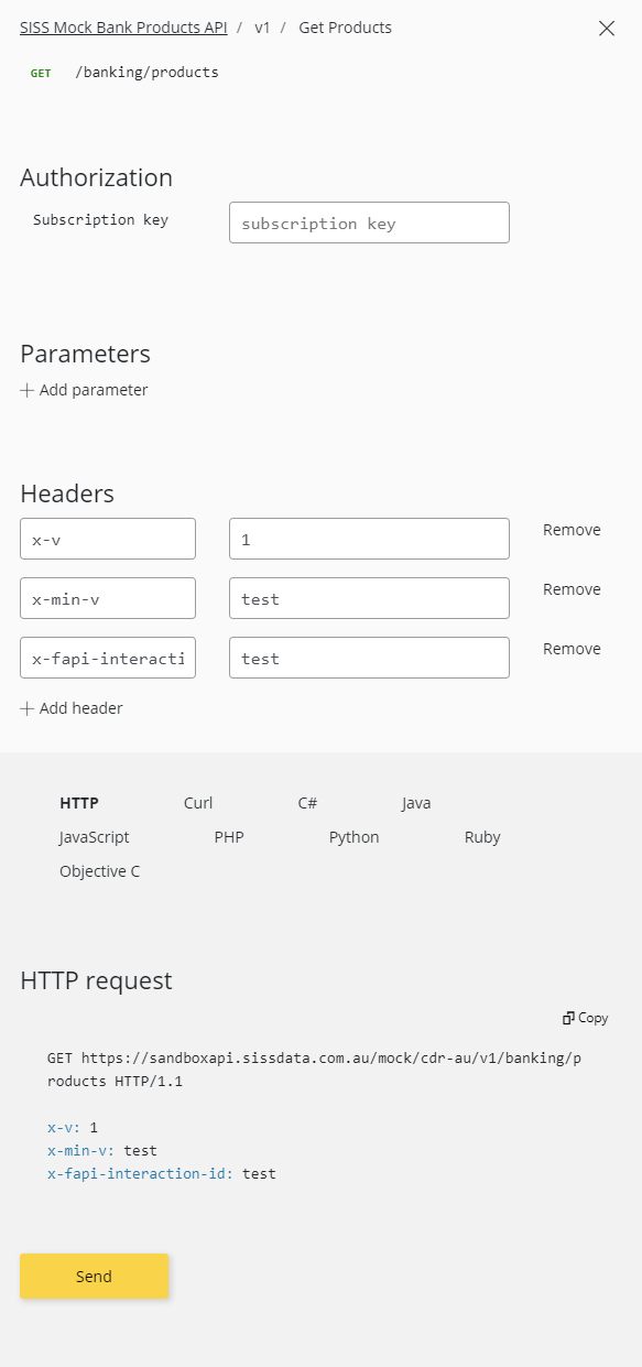 Try It Code Sample Templates For C And Php Are Not Populating Headers · Issue 1276 · Azureapi
