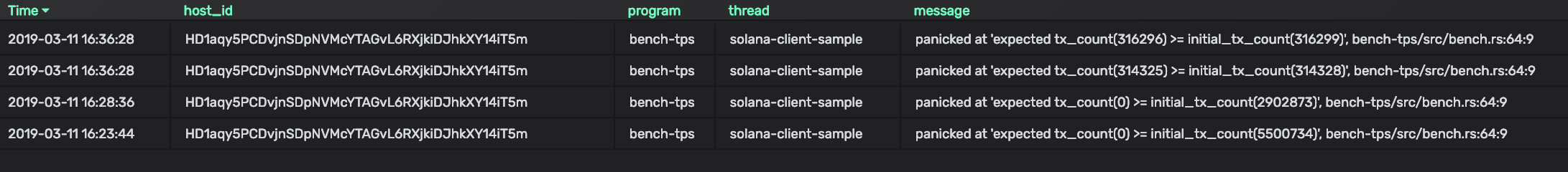 Panic in bench-tps · Issue #3227 · solana-labs/solana · GitHub