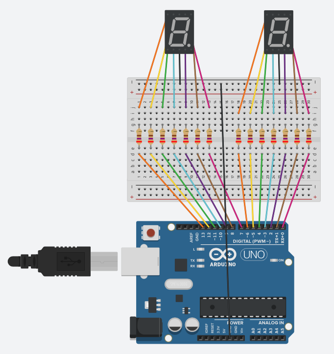 GitHub - dudamello/ContadorArduino: Contador de 00 até 99 utilizando arduino uno para controlar ...