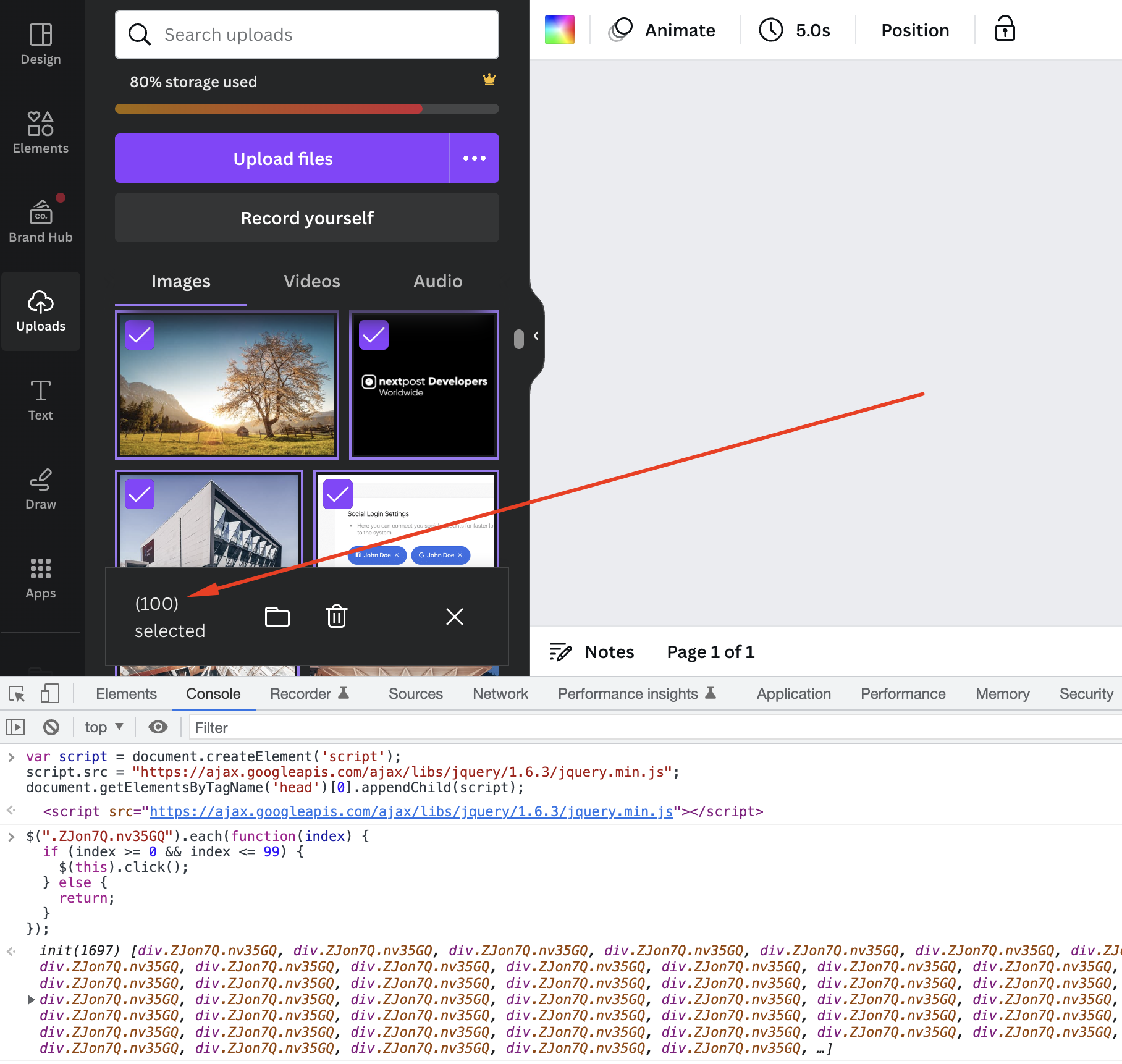 GitHub - sergeykomlev/canva-bulk-select: Bulk select your media uploads on Canva
