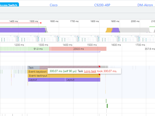 Performance Problems When Using Quicksearch On Chromium Based Browsers · Issue 7971 · Netbox