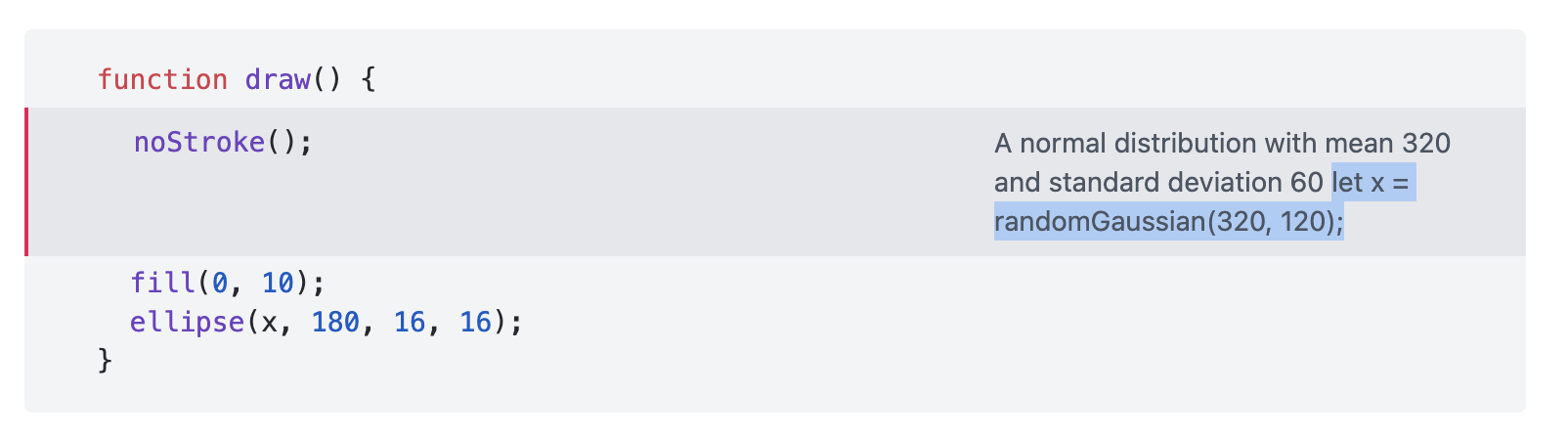 Example I.4 - code format issue · Issue #210 · nature-of-code/noc-book-2 · GitHub