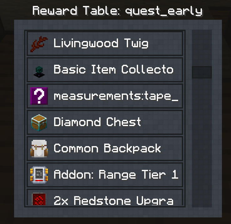 [Bug]: Early Random Quest Reward gives Item from a Mod that got removed · Issue #1550 · FTBTeam ...