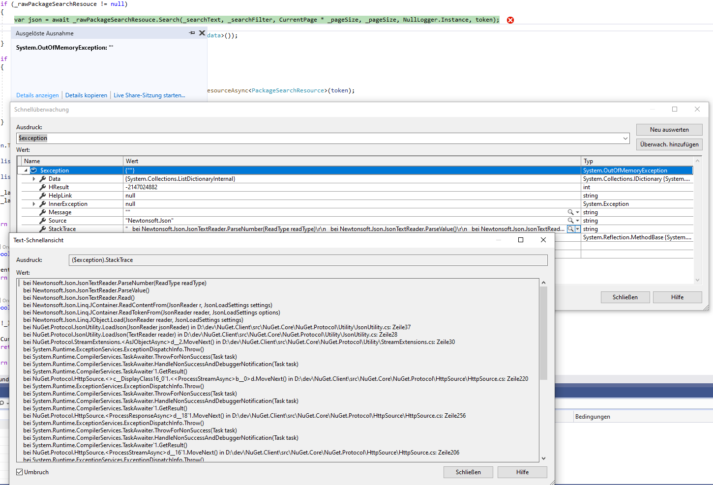 OutOfMemoryException with large static json feed · Issue #764 ...