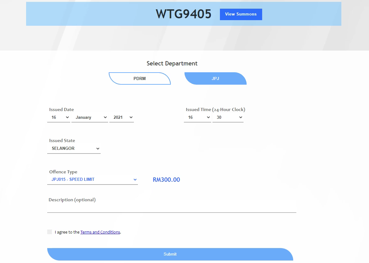GitHub - iAmeenZ/Vehicle-Summons-System: Vehicle summons system. Completed on 27 December 2020.