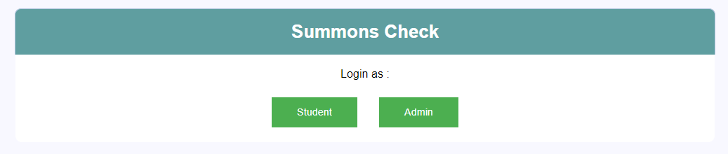 GitHub - iAmeenZ/Student-Summons-System: Student Summons System is an application system for ...