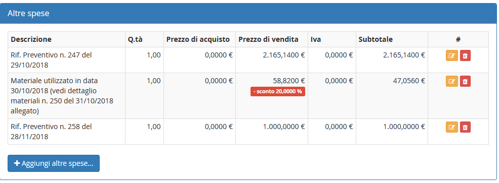BUG: Problema sconto riga altre spese nella stampa Intervento · Issue #403 · devcode-it ...