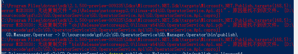 Donet Publish File Not Found Error · Issue 11384 · Dotnetruntime · Github