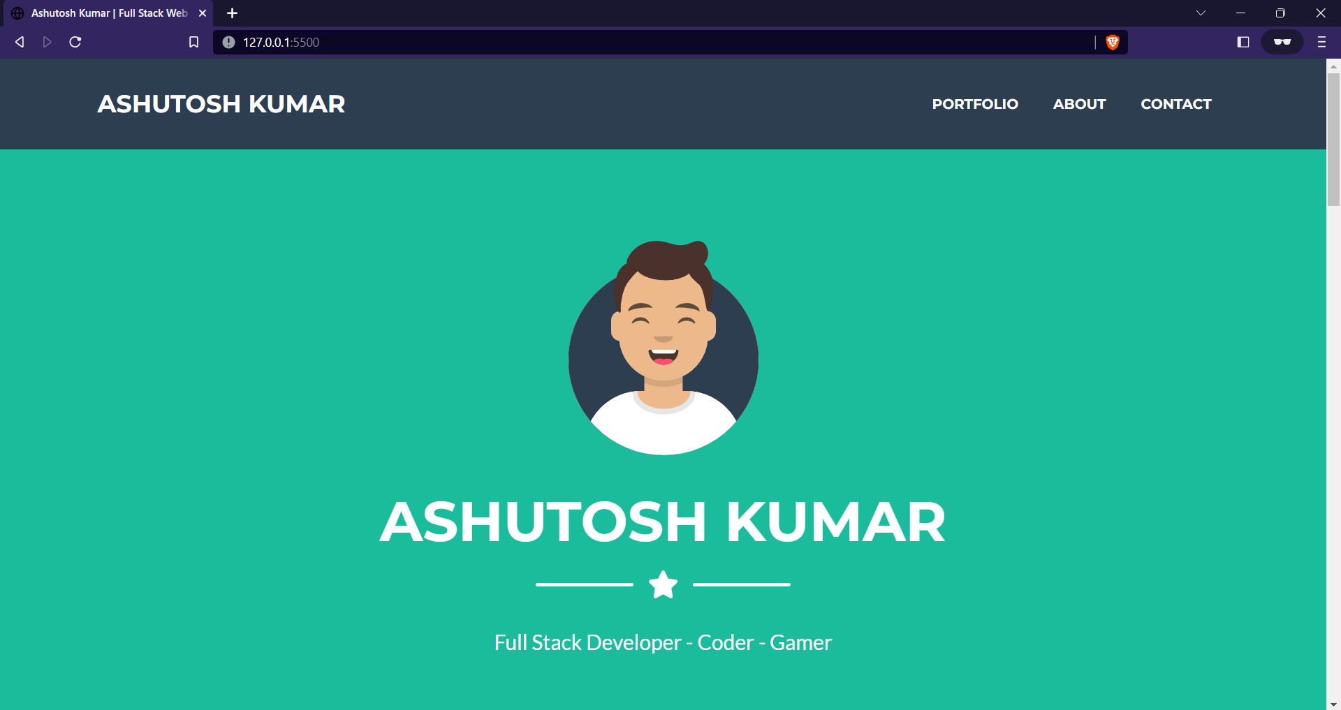 GitHub - ashutosh2803/portfolio_v4: This is fourth iteration of my portfolio