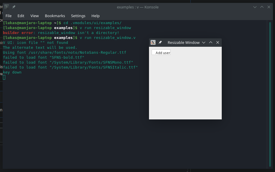 Problems for all examples · Issue #195 · vlang/ui · GitHub