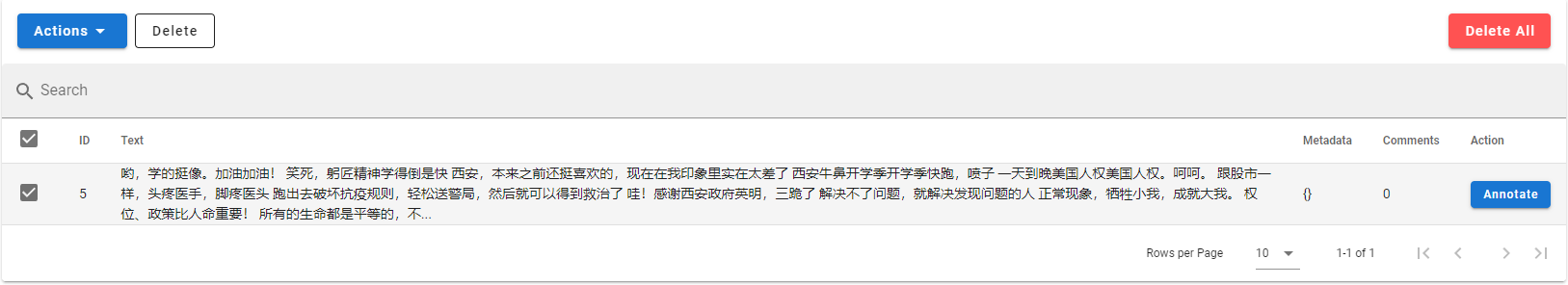 Can’t already export labeled data！ · Issue #1755 · doccano/doccano · GitHub