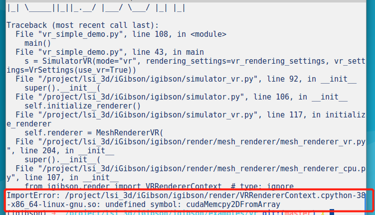 Is VR supported on Linux systems? · Issue #198 · StanfordVL/iGibson · GitHub