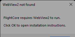 Only show WebView2 error message if it's actually not installed · Issue #378 · R2NorthstarTools ...