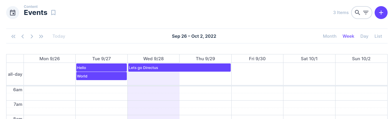 Make calendar layout allday row working with datetime fields · directus directus · Discussion ...