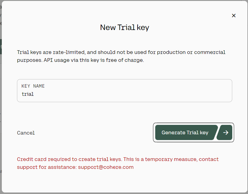 Can't get Cohere free api key · Issue #138 · srbhr/Resume-Matcher · GitHub