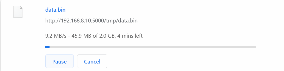 Possible to resume downloads after Network Disconnect? · Issue #267 · sigoden/dufs · GitHub