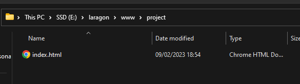 Pretty URL for .html by default? · leokhoa laragon · Discussion #404 · GitHub