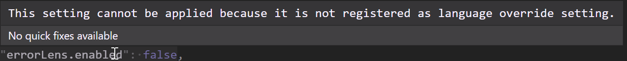 Feature Request: Register as language override setting · Issue #151 · usernamehw/vscode-error ...