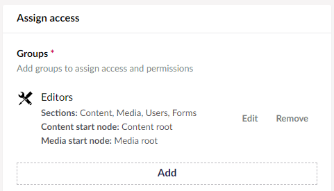Non-admin users with access to the Users section can see all groups · Issue #12168 · umbraco ...
