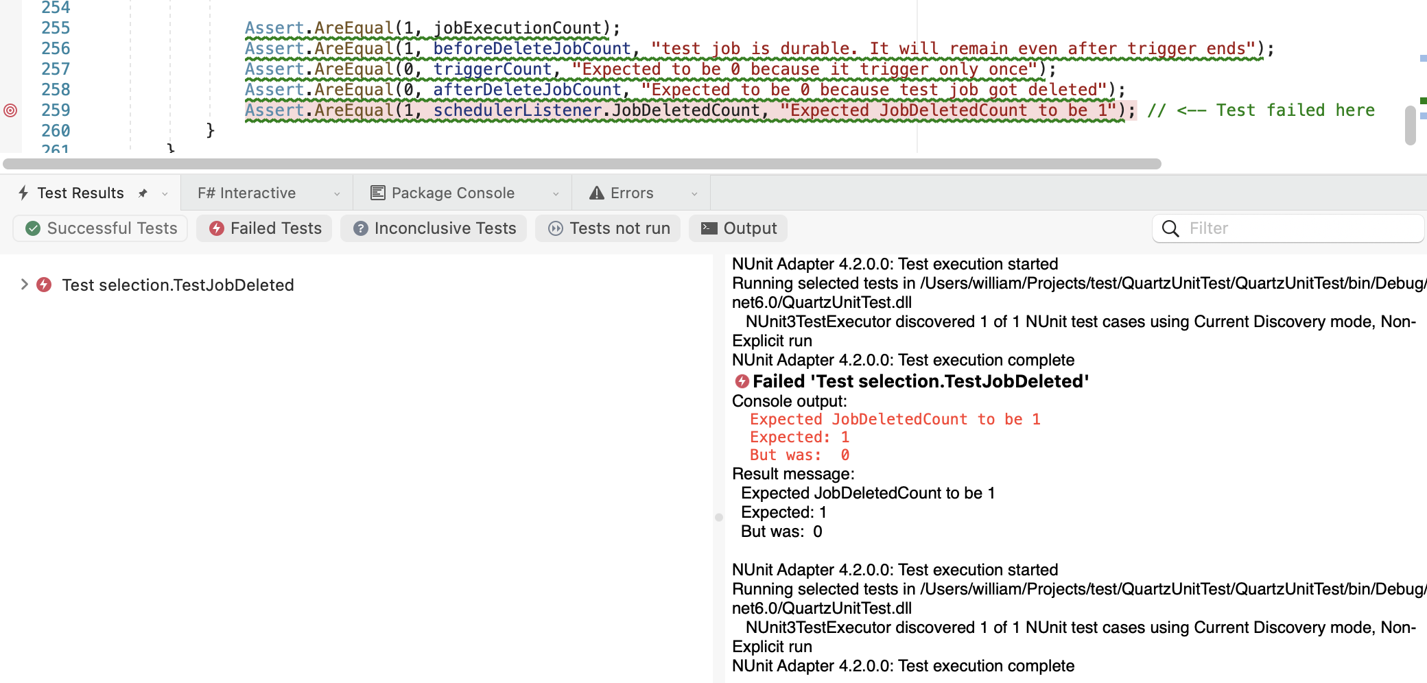 DeleteJob does not fire ISchedulerListener.JobDeleted event · Issue #1694 · quartznet/quartznet ...