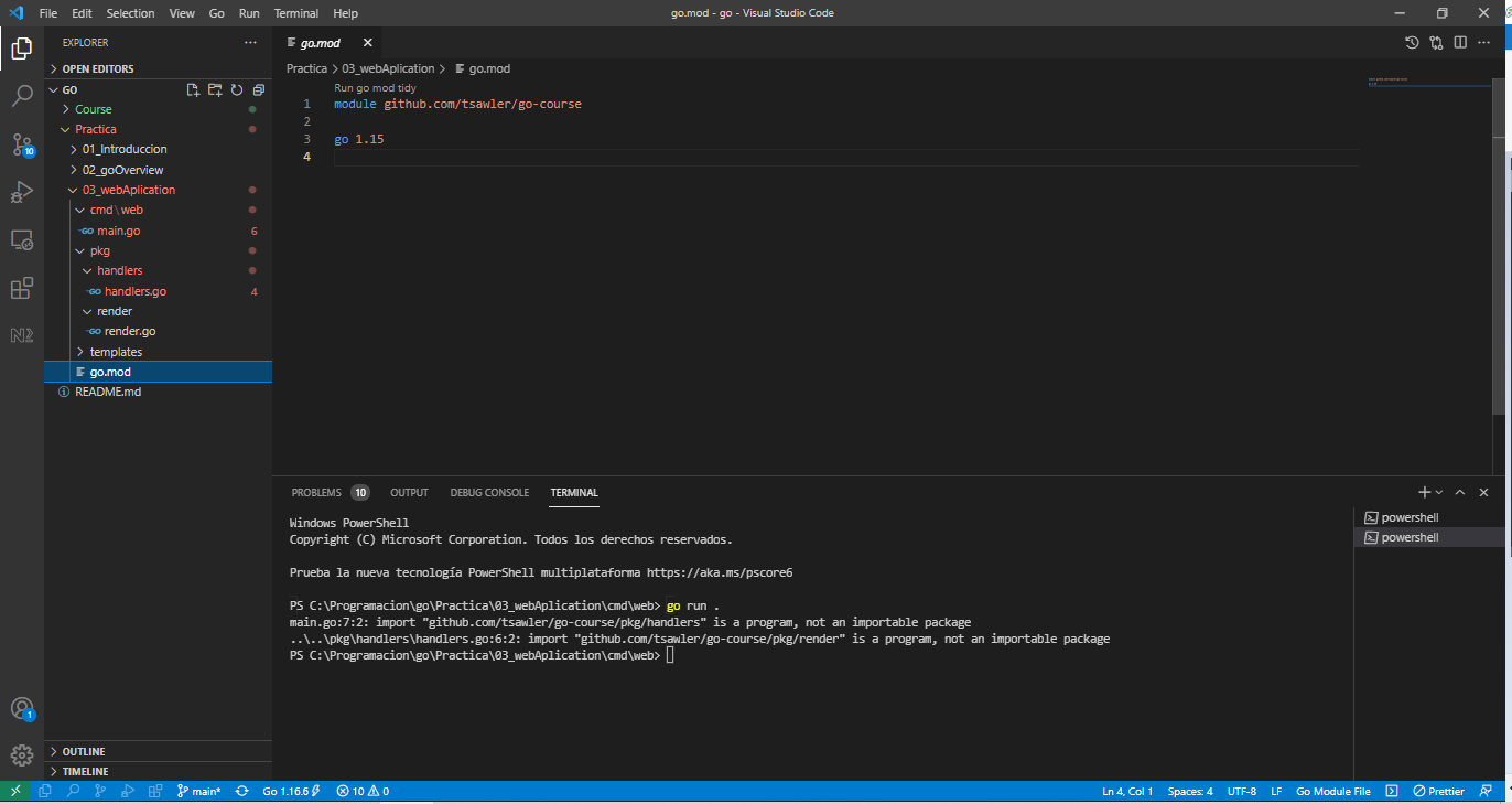 Is A Program Not An Importable Package · Issue 47313 · Golanggo · Github 0357