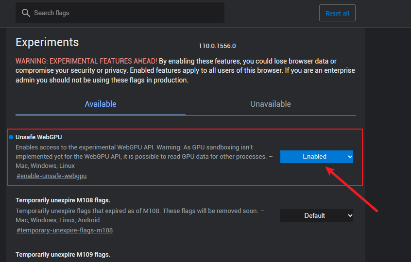 Dont Show Anything On Edge Dev Browser · Issue 13 · Kainino0xwebgpu Cross Platform Demo · Github