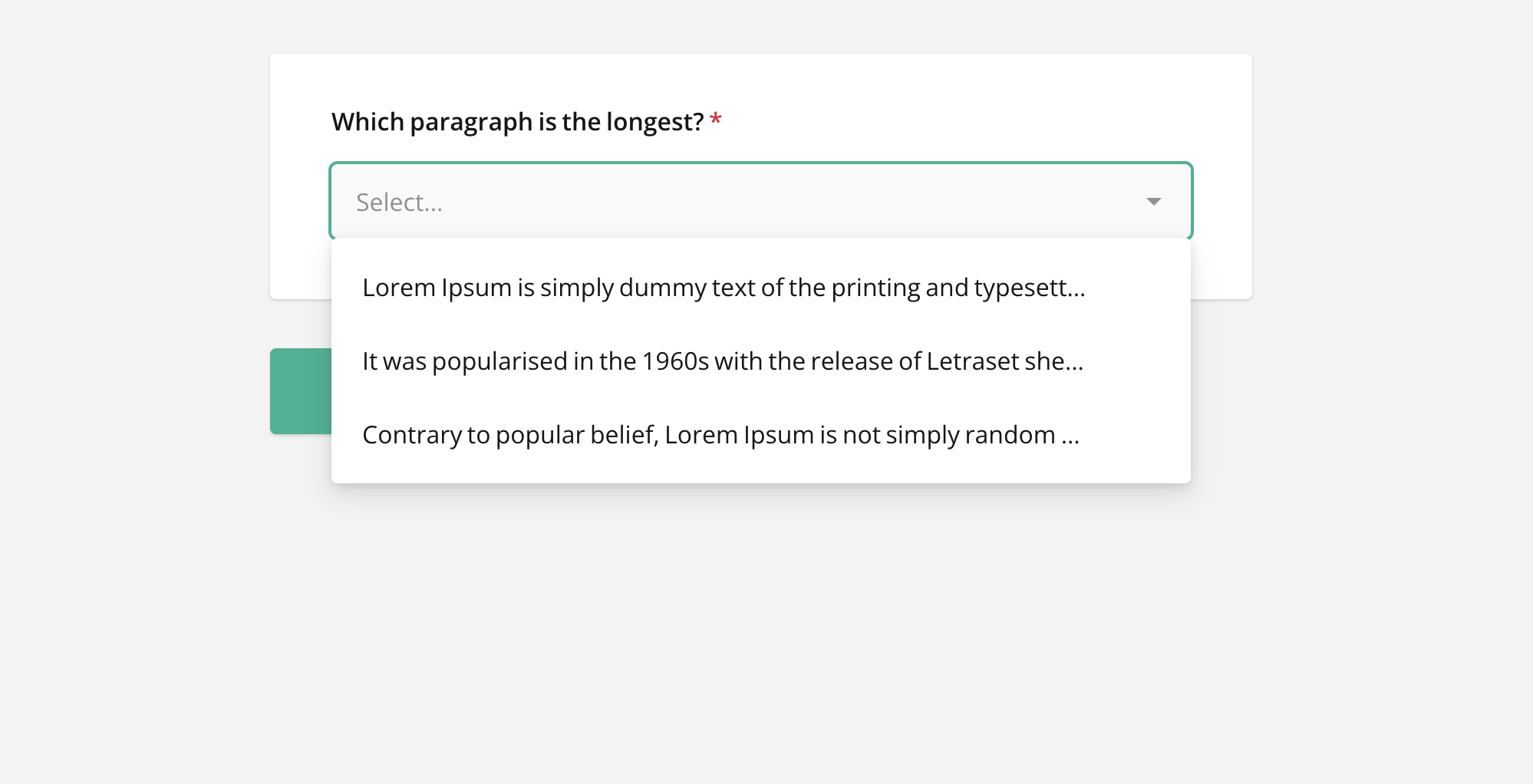 Drop down option menu does not do word wrapping when the text is long · Issue #6889 · surveyjs ...
