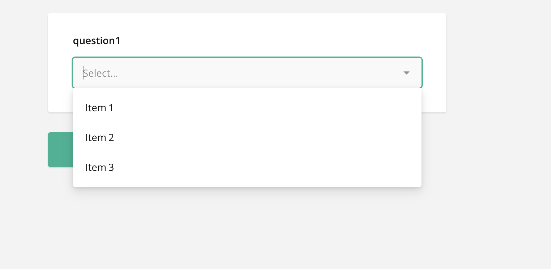 Introduce Configuration Option To Use Inline Drop Down Menu Overlay · Issue 6891 · Surveyjs 