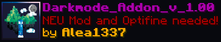 GitHub - Alea1337/Darkmode_Addon: Texturpack for Hypixel Skyblock that add Dark Texturs for GUI ...