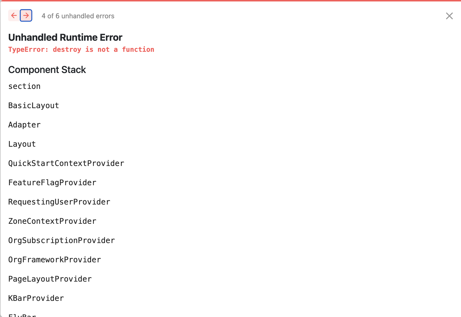 Error: Hydration failed because the initial UI does not match what was ...