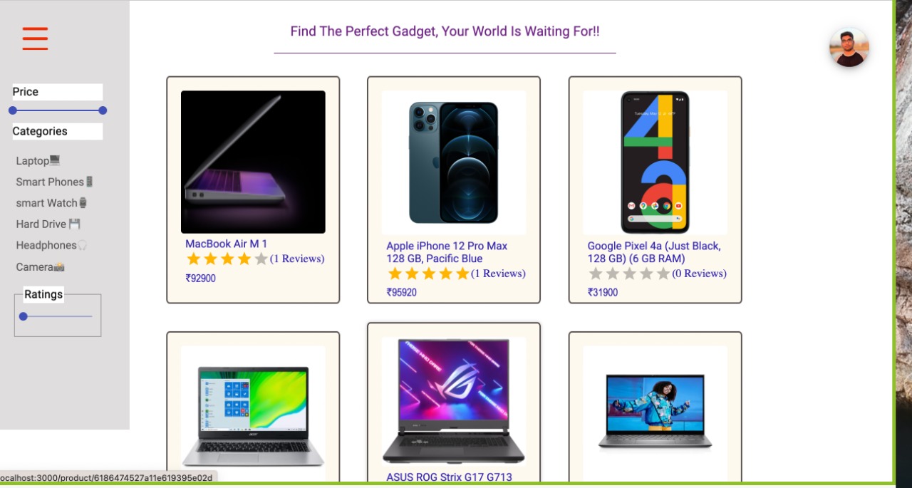GitHub - vaibhav-raj/Gadgets-Cloud: Gadgets-Cloud is an e-commerce platform. Which allows the ...