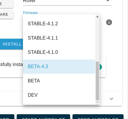 ardupilot manager: we need to blacklist beta-4.3 tag · Issue #1773 · bluerobotics/BlueOS · GitHub