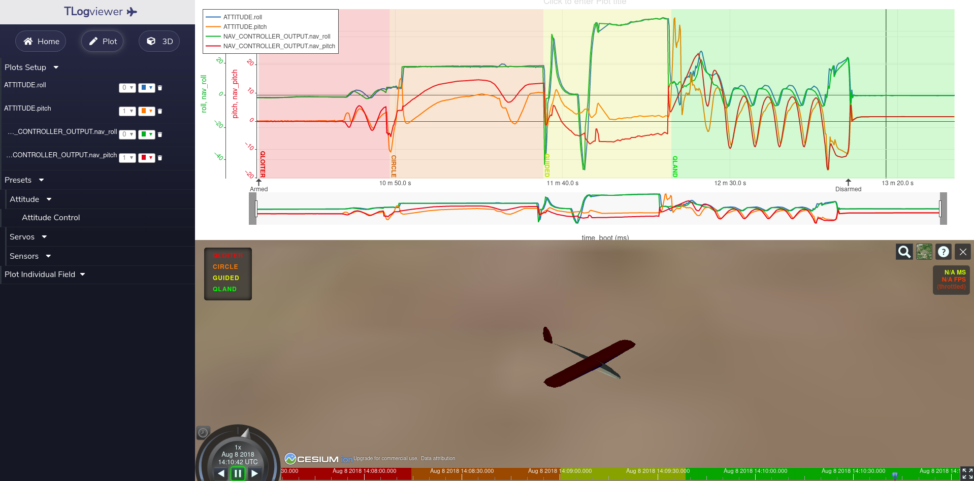 Plotly: encode flight modes in plot by Williangalvani · Pull Request #102 · ArduPilot ...