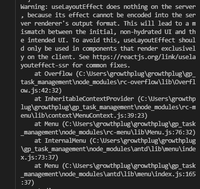 show useLayoutEffect console warning when using with nextjs ssr · Issue #31050 · ant-design/ant ...