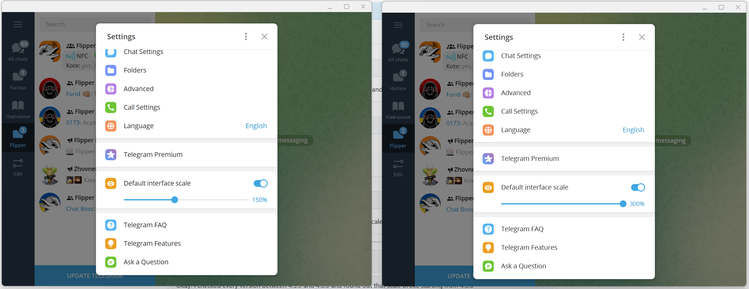 Actual interface scale is twice smaller after 4.6.0 update on Windows 11 · Issue #25856 ...