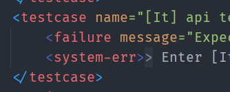 The AddReportEntry of junit-report is written in system-err and cannot be displayed in the body ...