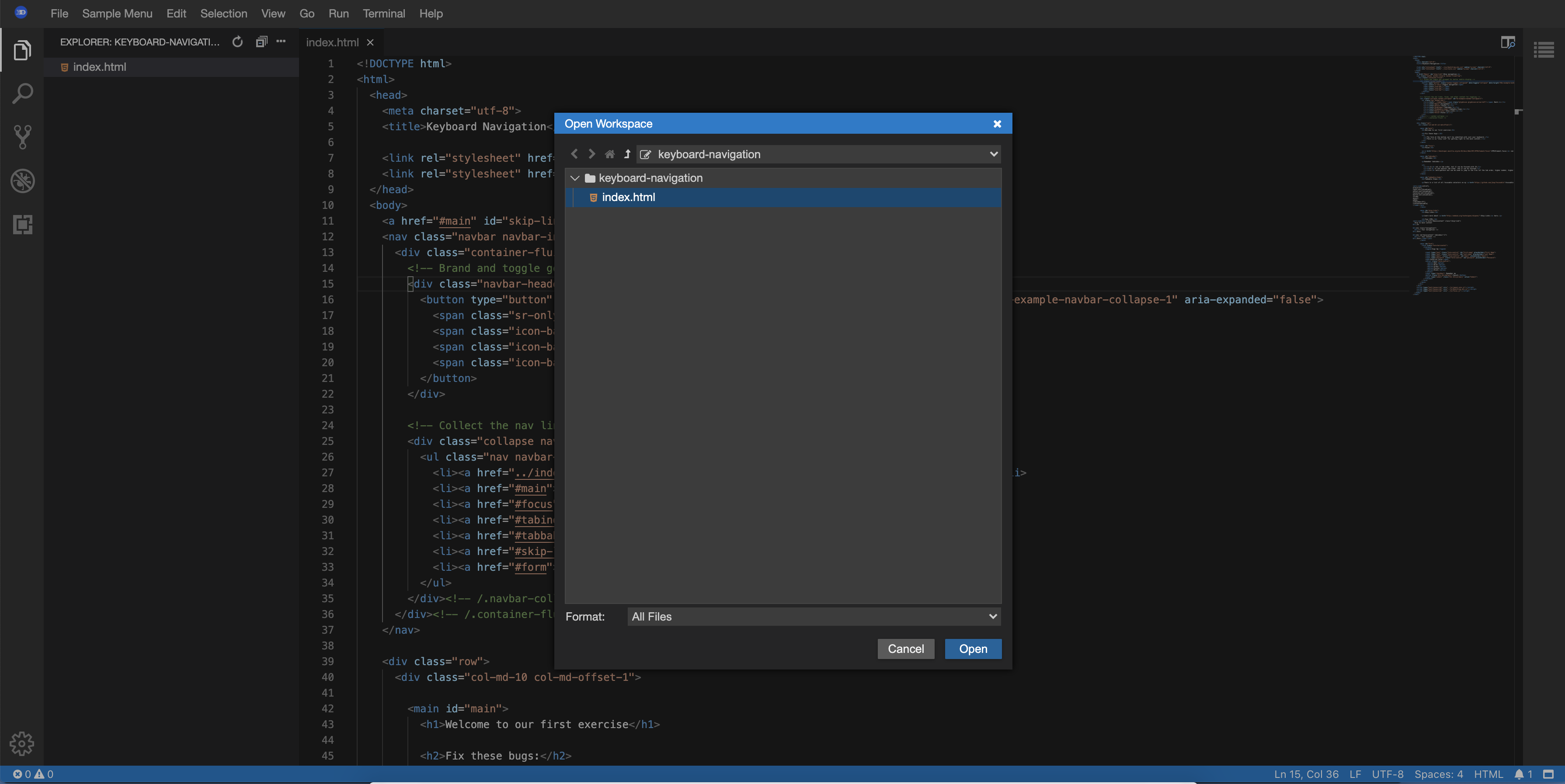Visual select only folders for Workspace · Issue #9607 · eclipse-theia/theia · GitHub