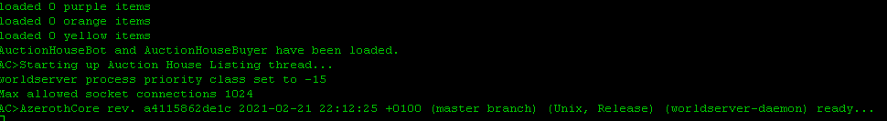 Core/Worldserver: Priority class dennied · Issue #92 · azerothcore/azerothcore-wotlk · GitHub