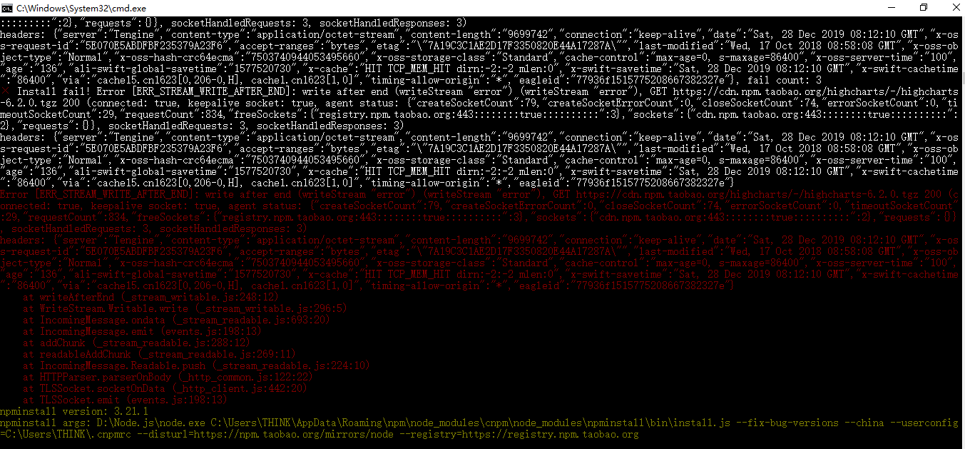npm install和cnpm以及yarn都无法安装所需的依赖。 · Issue #1043 · zuiidea/antd-admin · GitHub