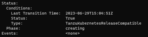 TKC deployment stuck/hung · Issue #3 · vsphere-tmm/vsphere-with-tanzu-quick-start · GitHub