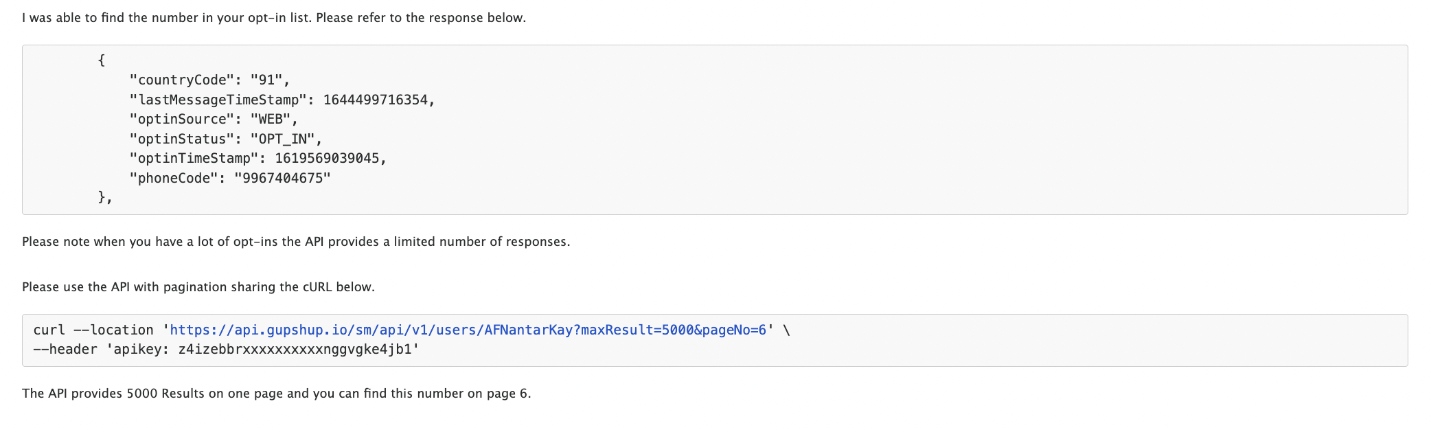 Gupshup: Fetching opted-in contacts · Issue #2745 · glific/glific · GitHub