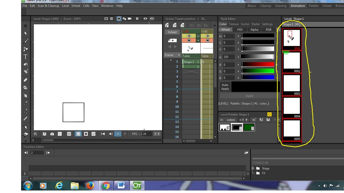 Opentoon Inbetween button is a no show · Issue #2059 · opentoonz/opentoonz · GitHub