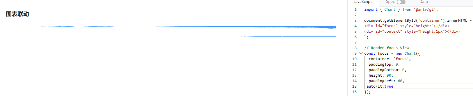 “autoFit:true”导致brushXFilter错误，同时brushXFilter可能存在内存泄露 · Issue #5555 · antvis/G2 · GitHub