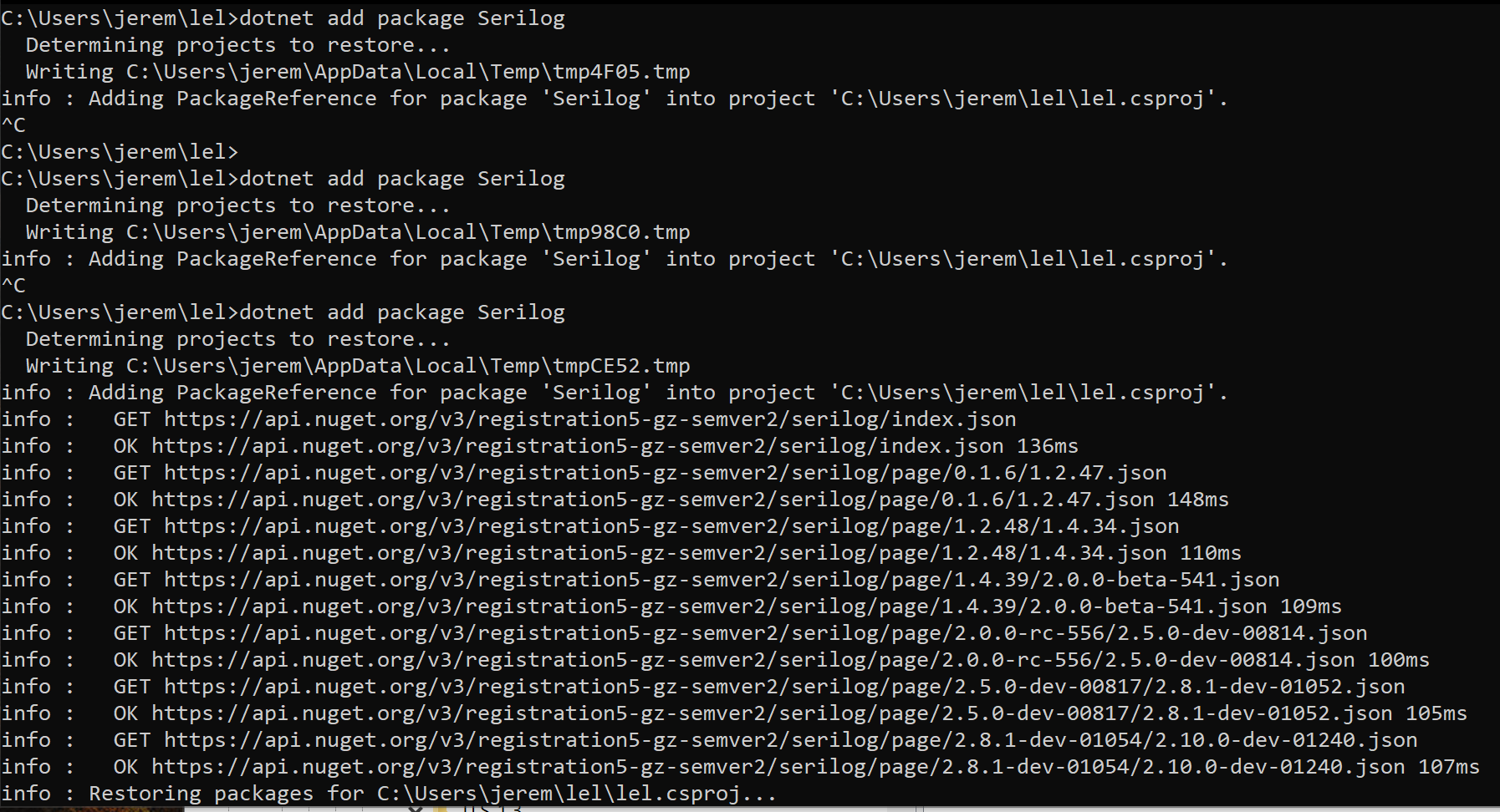Windows ARM64 - .NET 5 Preview 8 and above (rc1, .NET 6 preview) timeout when restoring NuGet ...